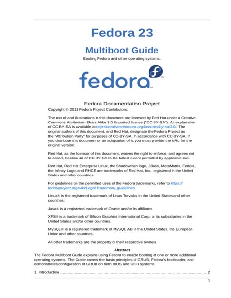 Multiboot Guide Booting Fedora And Other Operating Systems