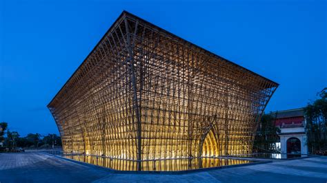 Vo Trong Nghia Architects Completes Bamboo Welcome Centre For Grand