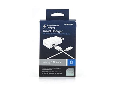 Samsung Official Adaptive Fast Charging Charger For Galaxy S Edge Retail StackSocial