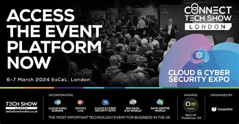 Cloud And Cyber Security Expo London On Linkedin Connect At Tech Show London