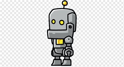 Scribblenauts Tin Robot Games Scribblenauts Png Pngwing