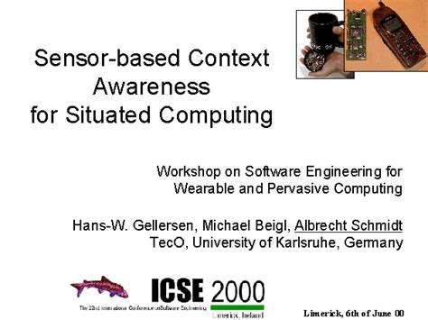 Sensor Based Context Awareness