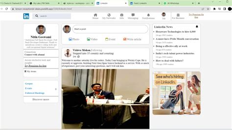 Video Nitin Goswami On Linkedin Linkedin Design Media Fullstackdeveloper Mediaquery