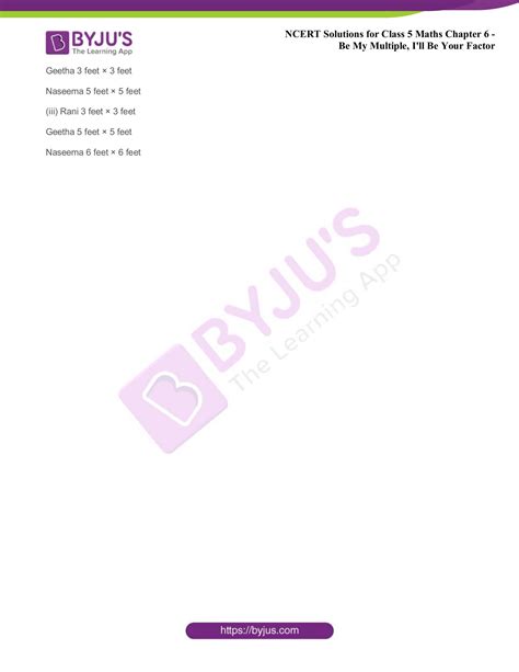 Ncert Solutions Class 5 Maths Chapter 6 Be My Multiple Ill Be Your