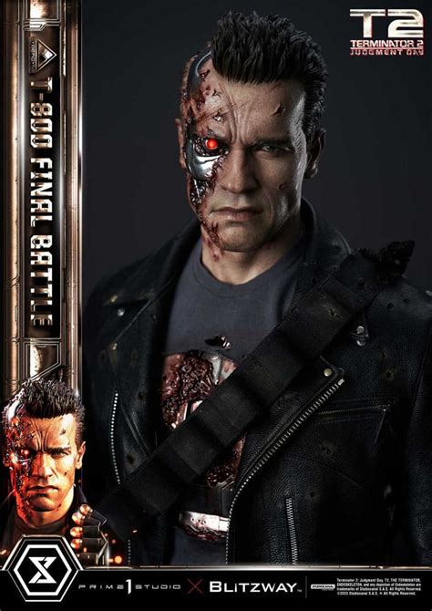 The Terminator T 800 Final Battle Regular Version Terminator 2 Museum Masterline Series 1 3
