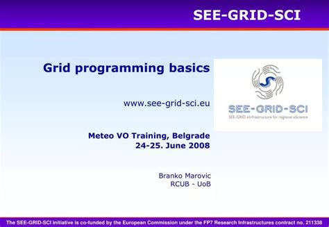 PPT Grid Programming Basics PowerPoint Presentation Free Download ID 4133820