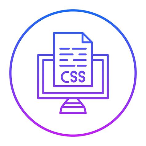 Premium Vector Css File Vector Illustration