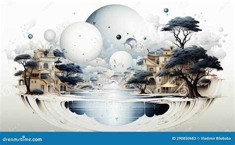 illustrative visualization of symbolism and surrealism the game of the
