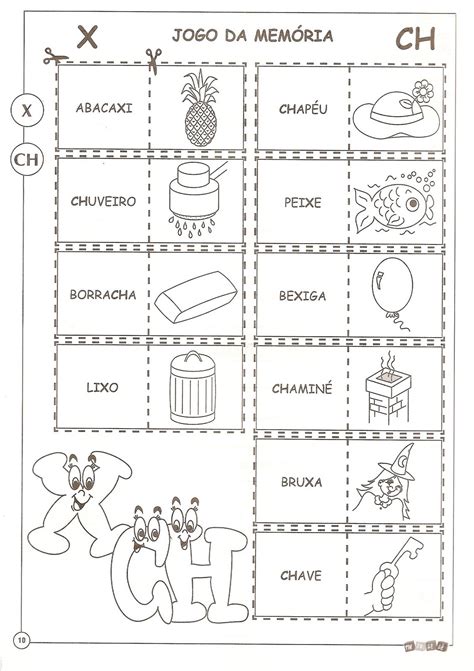 Aprendizagem Afetiva: atividades de ortografia x ou ch