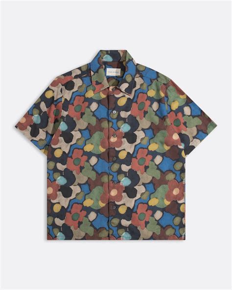 Far Afield 】busey Shirt Yami Floral Or Glory Base