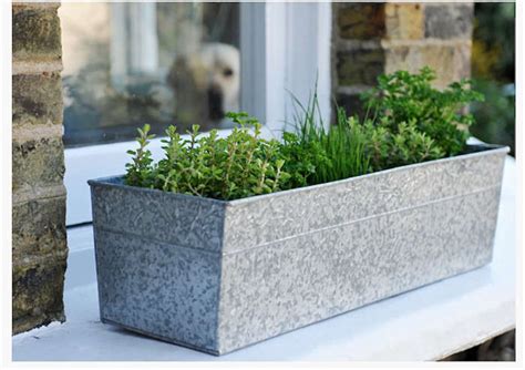 Galvanized Window Trough Galvanized Window Trough