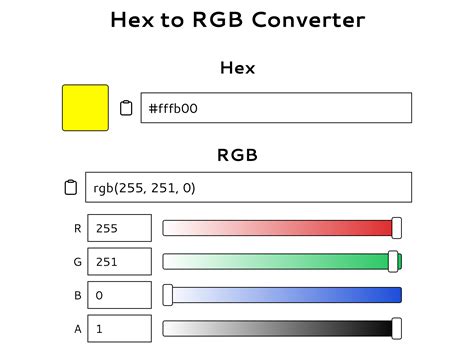 Hex To Rgb Converter