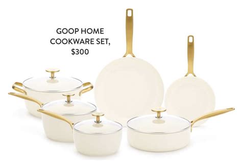 300 00 Goop Home 10 Piece Cookware Set In Cream White Artofit