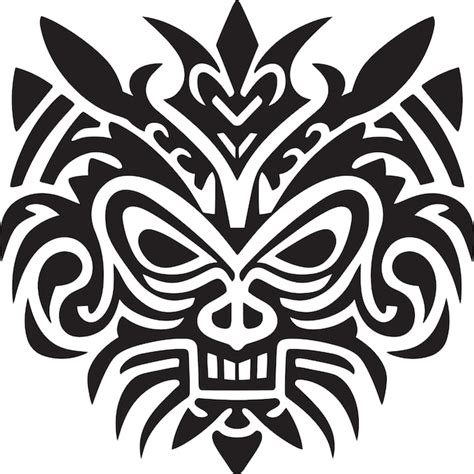 Indigenous Inspiration Dayak Pattern Vector Design For Cultural