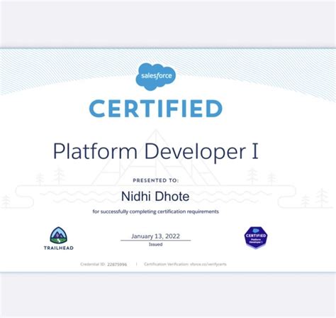 Nidhi Dhote On Linkedin Saleforcedeveloper Salesforce Pd1 Sfdc