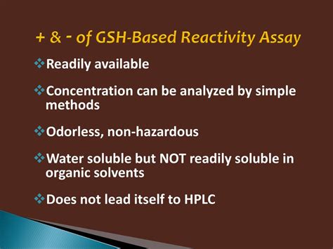 Status Of The Glutathione Reactivity Database For Skin Sensitization