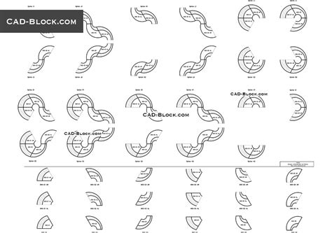 Modular Sectional Sofas Free Cad Blocks
