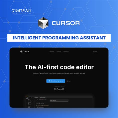 Digitran - 🔥 CURSOR AI: YOUR INTELLIGENT PROGRAMMING ASSISTANT Cursor is an open-source code ...