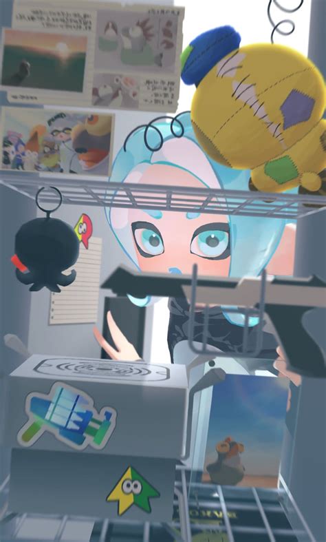 Octoling Player Character Callie Marie Octoling Girl Shiver And More Splatoon And More