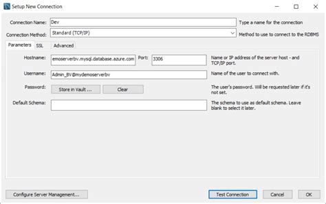 Cant Connect Mysql Workbench With My Database In Azure Database For