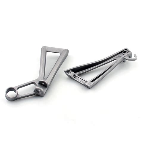 Rear Passenger Footpegs Footrests Brackets Set Yamaha Yzf R6 2003 2005
