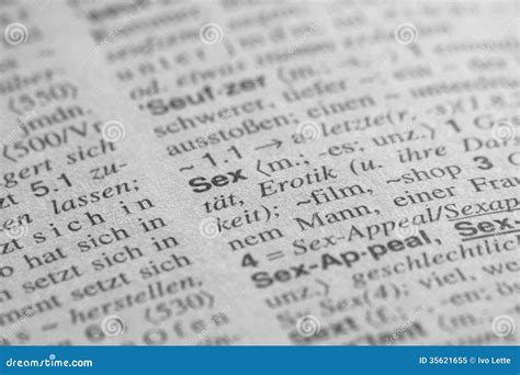 Sex In German Stock Image Image Of Global Definition 35621655