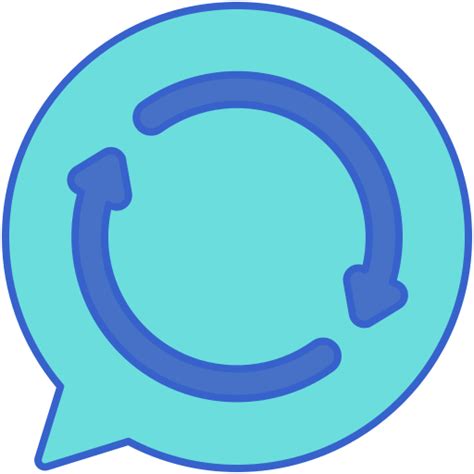 Synchronisation Flaticons Lineal Color Icon