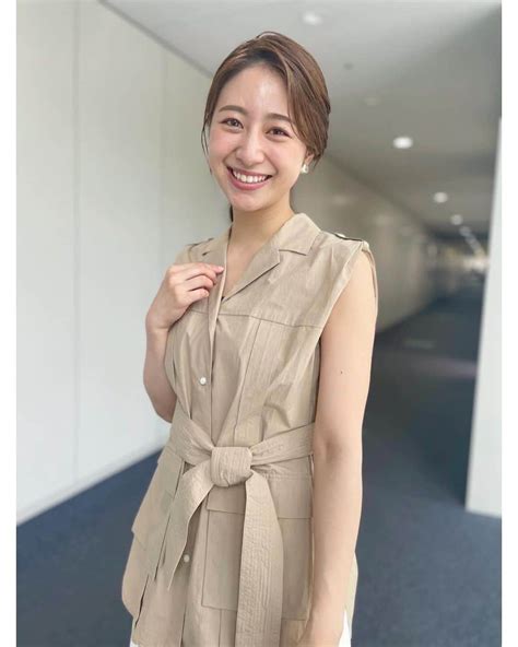林美沙希さんのインスタグラム写真 林美沙希instagram 「 束の間の涼しさでした。 今日は蝉がよく鳴いています😂 夏バテに気を