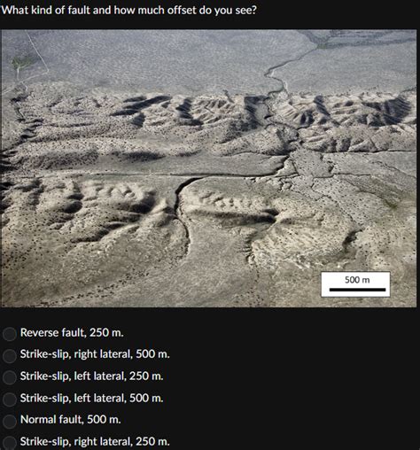 Solved What Kind Of Fault And How Much Offset Do You