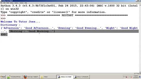 Python Tutorial Making A Dictionary In Pyhon Tamil Part 13 Youtube