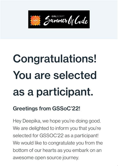 deepika on linkedin ggsoc22 girlscript educationfirst opensource