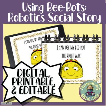 Bee Bot Social Story Robotics Coding By Elementary Biblio Tech