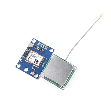 Neo 6m Gps Module With Eprom And Antenna Controllerstech®