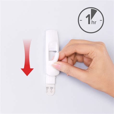 Command Small Utility Hooks Value Pack With Adhesive Strips White 1
