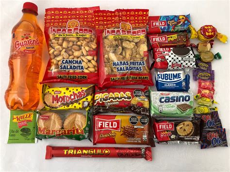 Peruvian Candy Box Assortments Cookies Chocolates Candies Etsy
