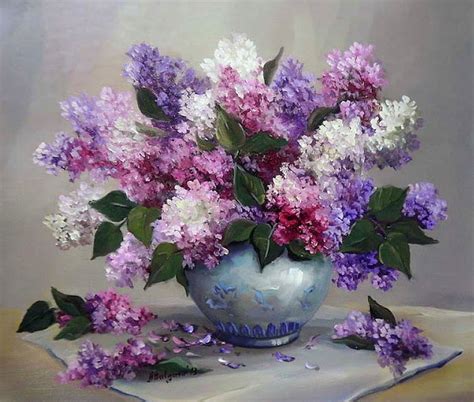 El Arte Es Su Máxima Expresión Imágenes De Flores Al Óleo Pintura
