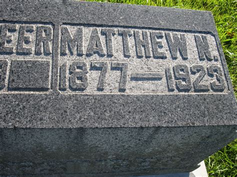 Mathew Newton “matt” Noffsinger 1877 1923 Memorial Find A Grave
