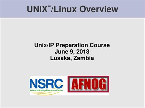 Ppt Unix ™ Linux Overview Powerpoint Presentation Free Download