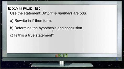 If Then Statements CK Foundation