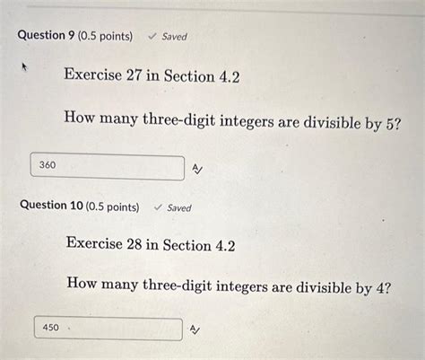 solved how many three digit integers are divisible by 5 a