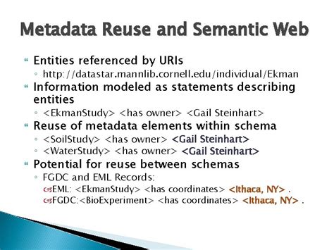 Data Sta R Using The Semantic Web Approach