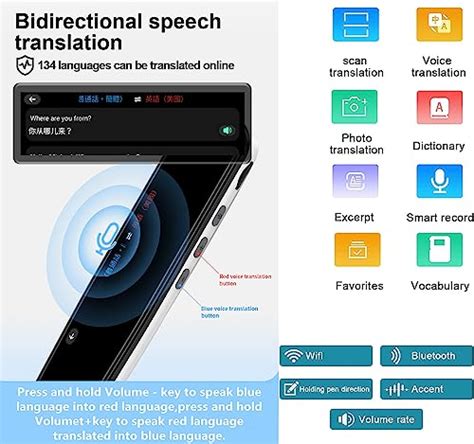 Translation Pen Scan Reader Pen Text To Speech Device Language
