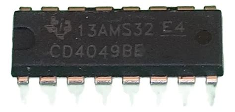 Cd4049 Buffer Inversor Hexadecimal Porta Lógica Dip 16 Mercadolivre