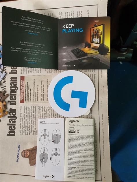 Logitech G304 Wireless Mouse Computers And Tech Parts And Accessories Mouse And Mousepads On Carousell