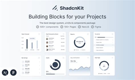Shadcnkit The Ultimate Building Blocks For Shadcn Ui Shadcnui Blocks