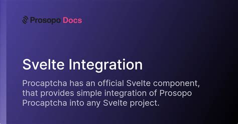 Svelte Integration Docs
