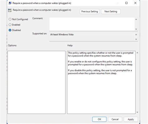 How To Turn Off Password On Wake In Windows 11