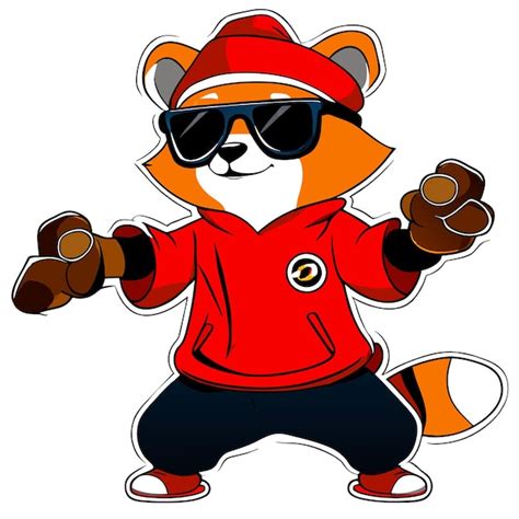 Premium Vector Futuristic Swagger Urban Vector Scene