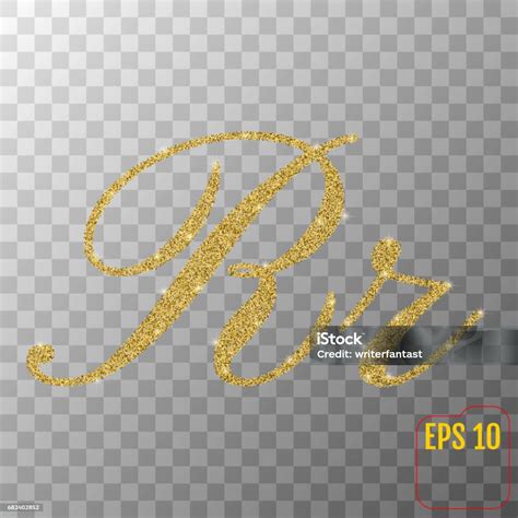 골드 반짝이 가루 편지 R 손에 그린 투명 배경 스타일 골든 글꼴 유형 편지 R 대문자입니다 벡터 일러스트입니다 0명에 대한 스톡 벡터 아트 및 기타 이미지 Istock