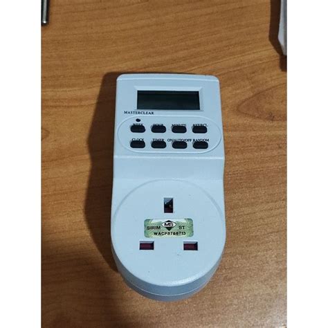 digital timer sirim approved shopee malaysia